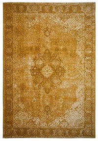 Flair Rugs, Kusový koberec Manhattan Antique Ochre, 155x230, žlutá, ložnice