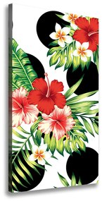 Wallmuralia Vertikální Foto obraz na plátně Havajský vzor 50x100