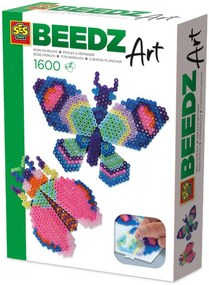 SES CREATIVE Beedz zažehlovací 3D korálky Art motýl a brouk 1600ks 06026