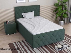 Čalouněná postel Adel 130x200 vysoká 60 cm