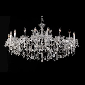 Křišťálový lustr - 64*Ø 120 cm