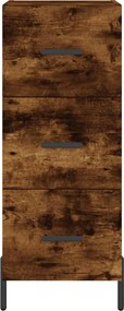 Skříň highboard kouřový dub 34,5 x 34 x 180 cm kompozitní dřevo 3200206