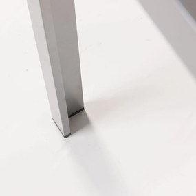 Sestava nábytku REMUS 4 z hliníku (stůl+ 4 pol. křeslo)