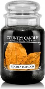 Velká svíčka Golden Tobacco Country Candle
