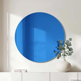 Zrcadlo Round Blue Rozměr: Ø 100 cm