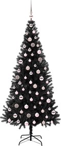 Vánoční stromeček Černá 210 cm PVC 3396489
