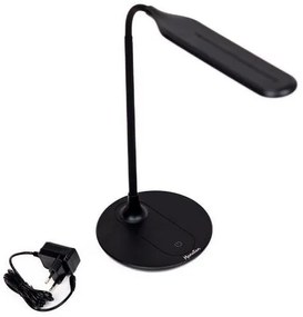 LED stolní lampa Manutan Expert, černá