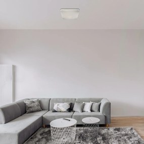 Rabalux Bílé stropní LED svítidlo Lucas hranaté 375x375mm 24W 3074