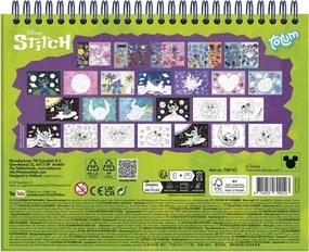 TOTUM Nalepování podle čísel Stitch / Kreativní blok / samolepky a oma