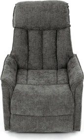 Polohovací křeslo šedé, elektrické TV-H9727 GREY2