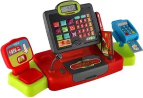 TEDDIES Pokladna digitální se zvukem a světlem / plast / od 3 let