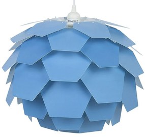 Malá modrá stropní lampa SEGRE Beliani
