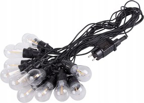 LED světelná zahradní girlanda LUCENT, 20 m