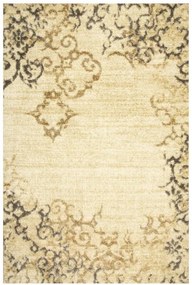Kusový koberec Ornamo béžový 133 x 180 cm
