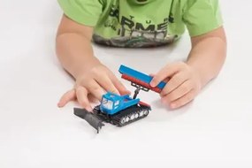 TEDDIES Sněžná rolba / Kov/plast / 12 cm / Na volný chod / od 3 let