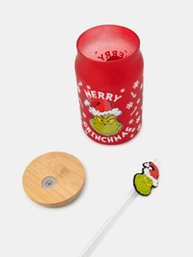 Sinsay - Hrnek s víčkem a brčkem Grinch - vícebarevná