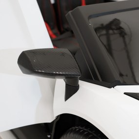 Ramiz Elektrické autíčko Lamborghini Aventador SV pro 2 děti bílé