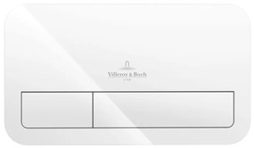 Villeroy & Boch Villeroy Boch - Instalační systému ViConnect + tlačítko bílé + závěsné WC 370x530mm, DirectFlush + sedátko s poklopem SoftClosing SET 2
