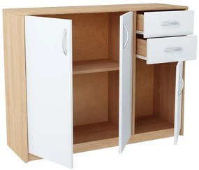 Casarredo Komoda AGNES/HIT 3D2S dub sonoma/bilá