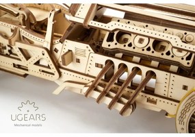 Ugears - 3D dřevěné mechanické puzzle U9 Auto Grand Prix