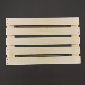 AMADEA Dřevěná paleta malá, 30 x 19 x 6 cm, český výrobek