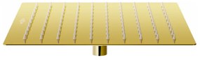 Sprchová hlavice MEXEN SLIM 25x25 cm zlatá
