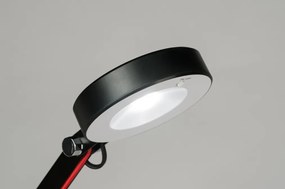 Nástěnné designové LED svítidlo s ramenem Raull Black