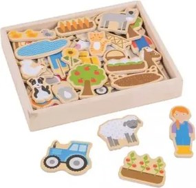 Bigjigs Toys Magnetky farma / od 3 let