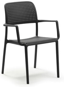 Bora - plastová zahradní židle s područkami