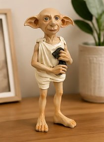 figurka, skřítek DOBBY, výška 16 cm, pryskyřice, originál barvy, Dekorino SF20260004