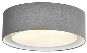Minimalistické stropní svítidlo Milo šedé