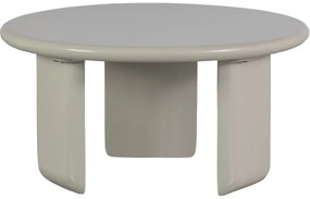 Hoorns Šedo bílý mangový konferenční stolek Bachoe 80 cm