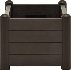 Vyvýšený záhon PP moka 100 x 43 x 35 cm 313976