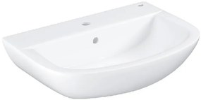 Grohe Bau Ceramic - Umyvadlo 609x442 mm, s přepadem, 1 otvor pro baterii, alpská bílá 39421000