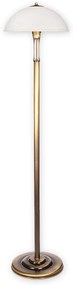 LOREO Rustikální stojací lampa BUMO PAT, 1xE27, 60W, patina O2129 L1 PAT