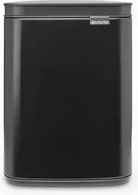 Brabantia Bo černá matná / Odpadkový koš / 4 l