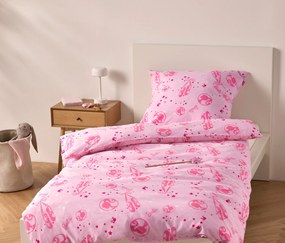 Tchibo - Dětské povlečení renforcé »Barbie« - barva: bílá