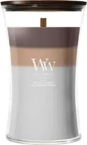 WoodWick Trilogy Radiant Cashmere svíčka velká