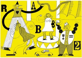 Přemysl Černý | Cirkus Rám: Černý, Velikost: 40 x 60 cm