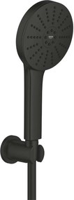 Grohe Vitalio Joy+ - Set sprchové hlavice, držáku a hadice, 3 proudy, matná černá 1348652430