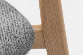 Designová jídelní židle Wapaheo šedá