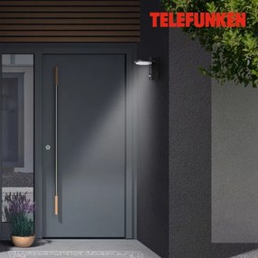 Telefunken 312505TF-LED Venkovní nástěnné svítidlo se senzorem LED/10W/230V IP44
