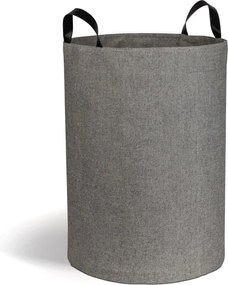 Šedý látkový koš na prádlo 69 l Soft Storage – Bigso