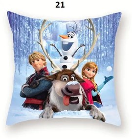 Potah na polštář s motivem Ledové království (Frozen) Motiv: 21