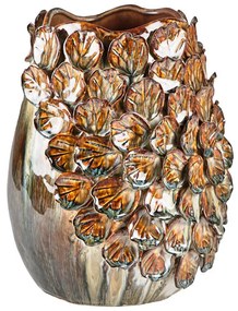 Villa Collection Kameninová váza/Květináč Aug 29,5 cm Major Brown
