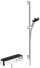 Hansgrohe Pulsify Select - Sprchový set Relaxation s termostatem, 3 proudy, s tyčí 90 cm, chrom 24270000