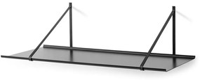 Černá nástěnná police Hammel Edge, 65 x 27 cm