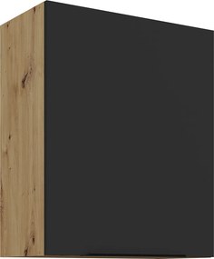 Kuchyňská linka ARIA ac | 255 cm | UNI dvířka | artisan/černá
