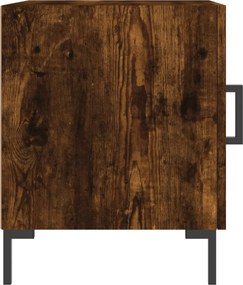 vidaXL Noční stolek 40 x 40 x 50 cm kompozitní dřevo [827574] Barva: bílá s vysokým leskem
