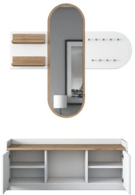 Předsíňová stěna EE101 - 1983 - Walnut